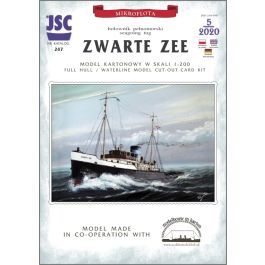Holländischer Hochseeschlepper Zwarte Zee - fentens Kartonmodellbau