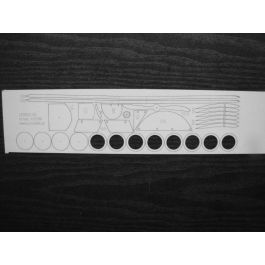 Lasercutset Lebed VII - fentens Kartonmodellbau