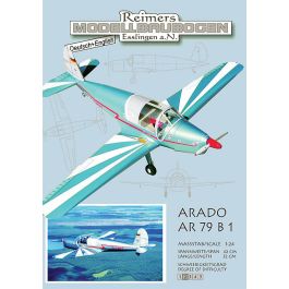 Arado AR 79 B1 - fentens Kartonmodellbau