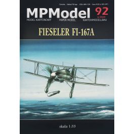 Fieseler Fi-167A - fentens Kartonmodellbau