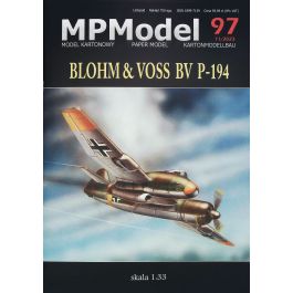 Blohm & Voss BV P-194 - fentens Kartonmodellbau